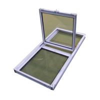 China Vertical Opening Pattern Aluminum Up Down Sliding Window for Customized Size for sale