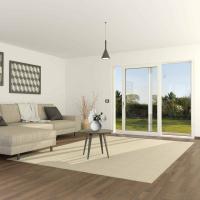 China PVC Glass Sliding Door Waterproof Windproof 6063-T5 Aluminum Frame Double Tempered Glazing 5mm+12A+5mm for sale