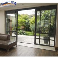 China EPDM Double Sealing Thermal Break Aluminum Sliding Door 30dB Sound Insulation for sale