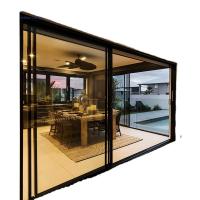 China EPDM Double Sealing Thermal Break Aluminum Sliding Door 30dB Sound Insulation for sale
