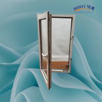 China Kin Long Hardware PVC Tilt and Turn Window with 5mm+12A+5mm Double Tempered Glass for sale