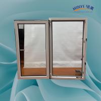 China Kin Long Hardware PVC Tilt and Turn Window with 5mm+12A+5mm Double Tempered Glass for sale
