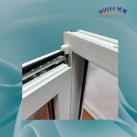 China Kin Long Hardware PVC Tilt and Turn Window with 5mm+12A+5mm Double Tempered Glass for sale