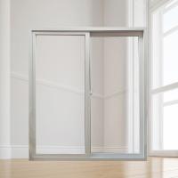 China Double Tempered Glass Vinyl Door Hurricane Protection 5mm+12A+5mm for sale