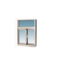 China Postmodern Sun Shade Glass Windows 6063-T5 Aluminum Profile Double Tempered 5mm+12A+5mm for sale