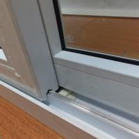 China UPVC Waterproof Windproof Sliding Door Double Tempered Glass 5mm12A5mm Sound Insulation 30dB for sale