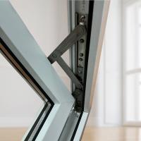 China European Custom PVC Inverted Window Anti-theft Sealing 5mm Double Tempered Glass Custom Size for sale