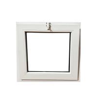 China European Custom PVC Inverted Window Anti-theft Sealing 5mm Double Tempered Glass Custom Size for sale