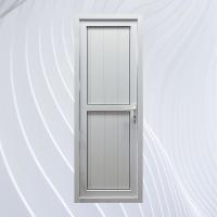 China EPDM Rubber Strip Surface Finished UPVC Vertical Hinged Door for PVC Gusset Door 6063-T5 for sale