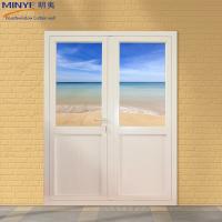 China Customized Size Waterproof Aluminum Swing Casement Door with Double Glazed 5+12A+5mm Glass for sale