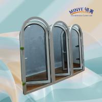 China UPVC Casement Window 6063-T5 High Strength Corrosion Resistant Double Glazed 5mm+12A+5mm for sale