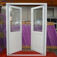 China Customized Size Waterproof Aluminum Swing Casement Door with Double Glazed 5+12A+5mm Glass for sale