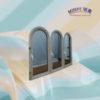 China UPVC Casement Window 6063-T5 High Strength Corrosion Resistant Double Glazed 5mm+12A+5mm for sale
