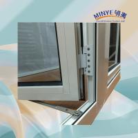 China UPVC Casement Window 6063-T5 High Strength Corrosion Resistant Double Glazed 5mm+12A+5mm for sale
