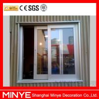 China Double Tempered Glass Aluminum Sliding Windows 5mm+12A+5mm Powder Coating for sale
