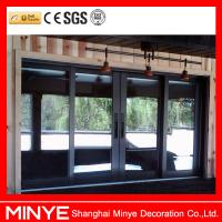 China Double Tempered Glass Aluminum Sliding Windows 5mm+12A+5mm Powder Coating for sale