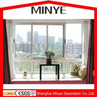 China Double Tempered Glass Aluminum Sliding Windows 5mm+12A+5mm Powder Coating for sale