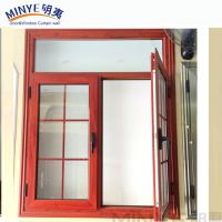 China Hardware Big Window Aluminum Windows Glass Latest Design with Horizontal Opening for sale
