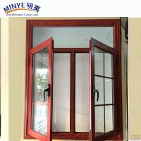 China Hardware Big Window Aluminum Windows Glass Latest Design with Horizontal Opening for sale
