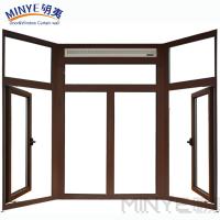 China Hardware Big Window Aluminum Windows Glass Latest Design with Horizontal Opening for sale