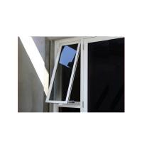 China Frosted Glass Bathroom Awning Window 45 Series Aluminum Frame with International Hardware for sale