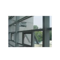 China Frosted Glass Bathroom Awning Window 45 Series Aluminum Frame with International Hardware for sale