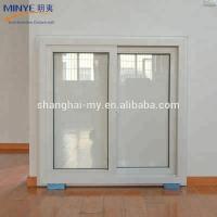 China PVC Sliding Window Double Tempered Glass 5mm 12A Hurricane Protection Sound Insulation 30dB for sale