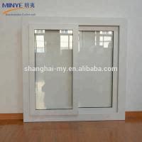 China PVC Sliding Window Double Tempered Glass 5mm 12A Hurricane Protection Sound Insulation 30dB for sale