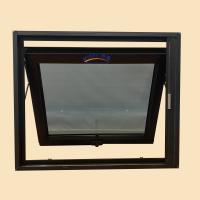 China Double Tempered Glass Windows Standard Bathroom Window Size for Aluminum Profile for sale