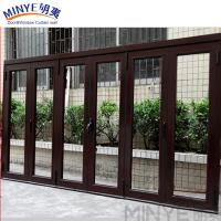 China Customizable Waterproof and Thermal Insulation Aluminum Folding Glass Door System for sale