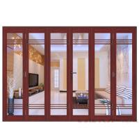 China Aluminum Folding Doors 30-40dB Sound Insulation for Grilles House Exterior for sale