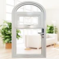 China Modern Round Top Aluminum Arch Casement Doors 6063-T5 Thermal Break 5mm+12A+5mm Double Glazing for sale