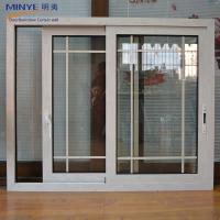 China Sliding Balcony Aluminum Windows 6063-T5 Double Glazed 5mm+12A+5mm for Puerto Rico for sale