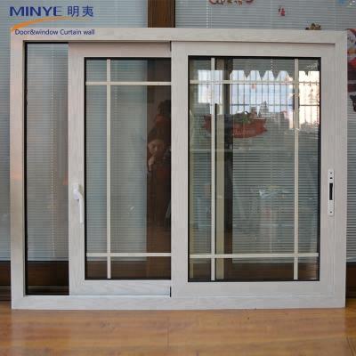 China Sliding Balcony Aluminum Windows 6063-T5 Double Glazed 5mm+12A+5mm for Puerto Rico for sale