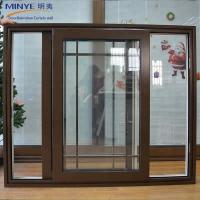 China Sliding Balcony Aluminum Windows 6063-T5 Double Glazed 5mm+12A+5mm for Puerto Rico for sale