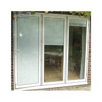 China Aluminum Profile Glass Folding Sliding Door in Finished Surface for Customized Size for sale