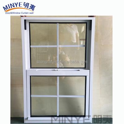 China Aluminum Sliding Windows 6063-T5 Thermal Break Double Glazing 5mm+12A+5mm Sound Insulation RW30dB for sale
