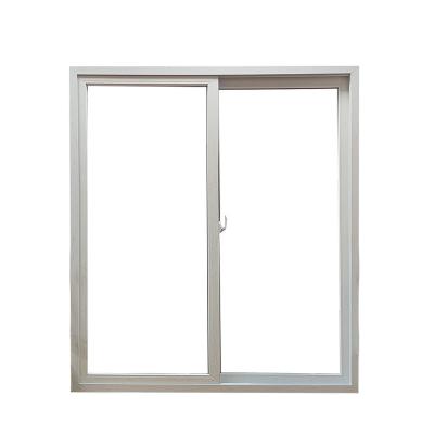 China High Strength UPVC Sliding Door 5mm Double Tempered Glass 4500pa Wind Pressure Resistance for sale