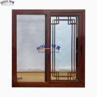 China PVC Sliding Window Sound Insulation 30dB Fiberglass Screen Netting Double Glazing 5mm+12A+5mm for sale