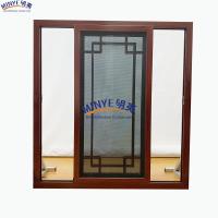 China PVC Sliding Window Sound Insulation 30dB Fiberglass Screen Netting Double Glazing 5mm+12A+5mm for sale