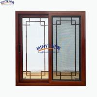 China PVC Sliding Window Sound Insulation 30dB Fiberglass Screen Netting Double Glazing 5mm+12A+5mm for sale