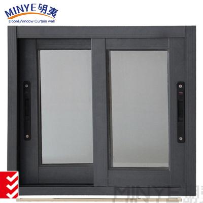 China Aluminum Alloy Balcony Sliding Window with Customized Color Profile for sale
