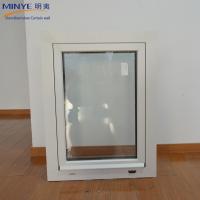 China White Customized Aluminum Profile Spanish Style Tilt and Turn Windows 1.4mm Thickness Double Glazed for sale
