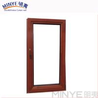 China Anodized Powder Coated Aluminum Alloy Casement Swing Window 4mm 19mm Double Tempered Glass for sale