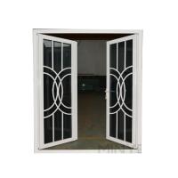 China Aluminum Front Door with Germany Hardware and PVDF Coating Finish for sale