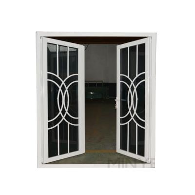 China Aluminum Front Door with Germany Hardware and PVDF Coating Finish for sale