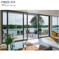 China Aluminum Fixed Window Sliding Door with Fiberglass Screen Netting for House Balcony 6063-T5 for sale