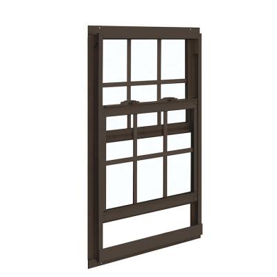 China Customized Colors Aluminum Arch Decoration Window with Horizontal Opening Pattern for sale