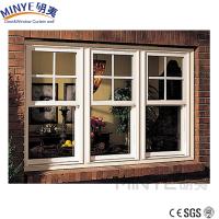 China Aluminum Sash Window with German Hardware 5mm Double Tempered Glass Fiberglass Screen for sale