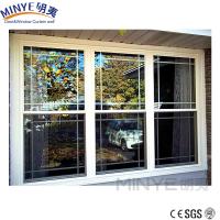 China Aluminum Sash Window with German Hardware 5mm Double Tempered Glass Fiberglass Screen for sale